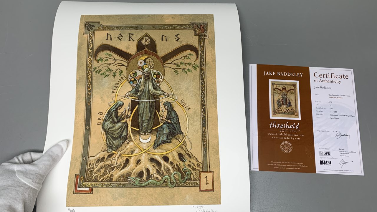 Great Goddess Limited Edition Art Prints ⋆ Jake Baddeley
